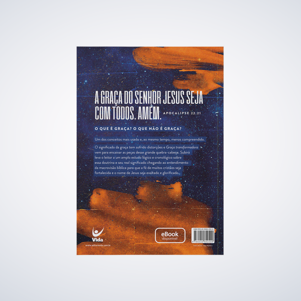 LIVRO GRAÇA TRANSFORMADORA - LUCIANO SUBIRÁ - Betel Center Gospel LIVRO GRAÇA TRANSFORMADORA - LUCIANO SUBIRÁ - Betel Center Gospel